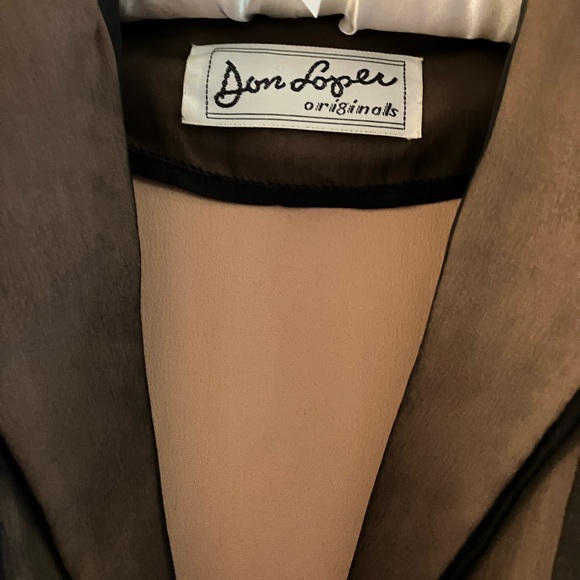 Don Loper Original | Dresses | Don Loper Original Vintage Black Silk ...